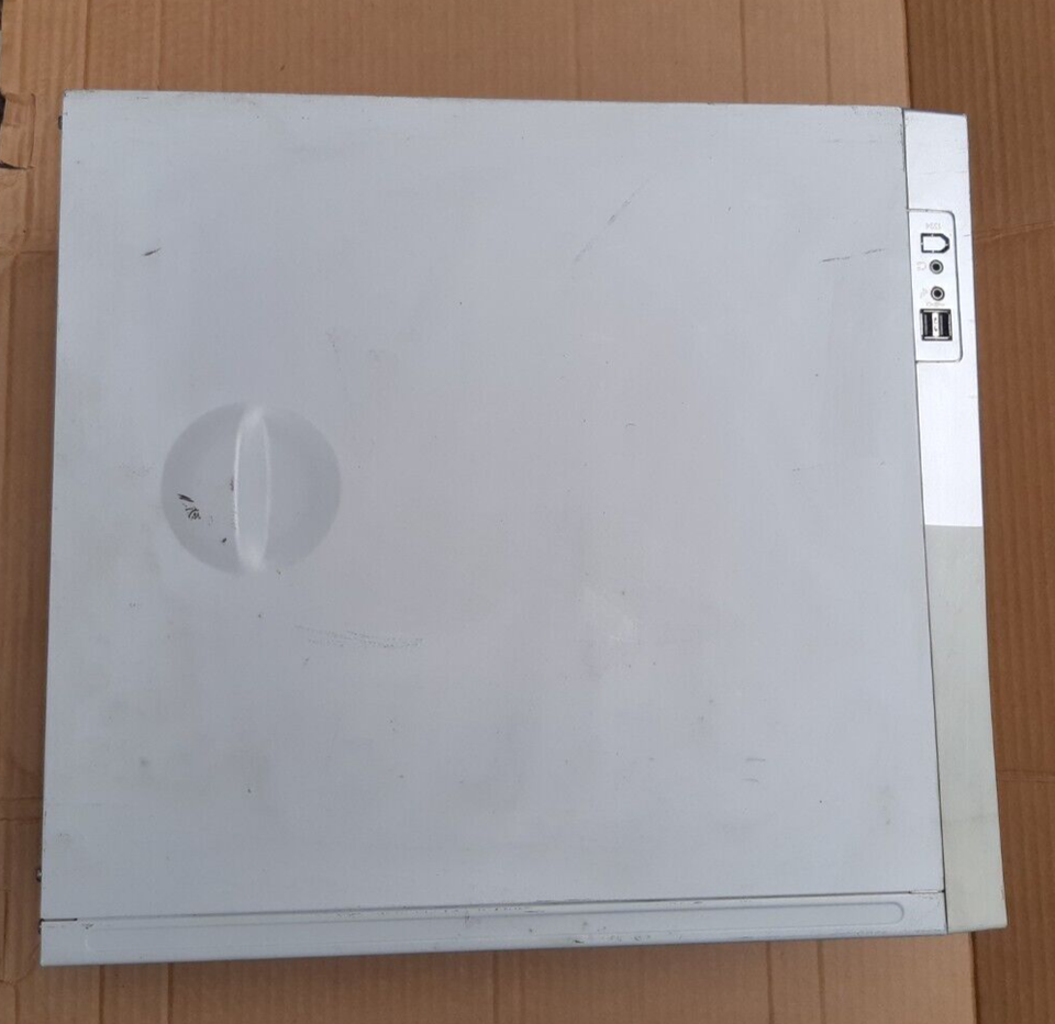 VINTAGE Mid Tower BEIGE RETRO PC CASE, 320W PSU, Floppy Windows 2000 ...