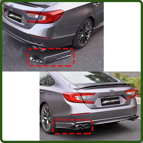 4x Rear Bumper Lip Surround Molding Trim Kit For Honda Accord 2018-2020 ...