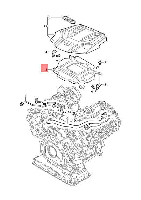 Genuine AUDI A4 Avant S4 quattro A5 S5 Cabriolet Guard Plate 06M103097K ...