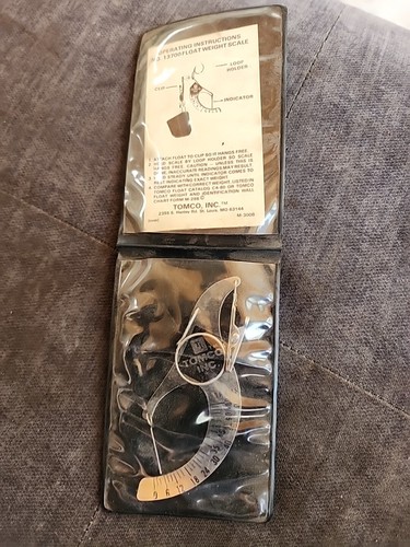 Vintage Tomco Inc #13700 Carburetor Float Weight Scale Great Shape | eBay