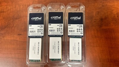 Crucial RAM 4GB DDR4 2400MHz CL17 Desktop Memory CT4G4DFS824A 2400MHz ...
