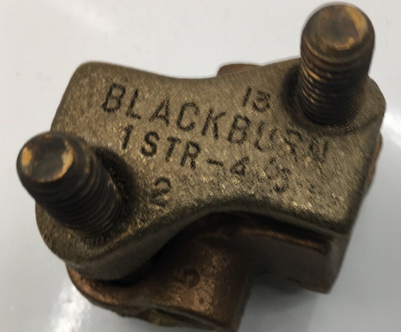 XT13-5PK BLKBRN 4/0-1-AWG STRANDED MAIN CONDUCTOR RANGE COPPER CLAMP ...