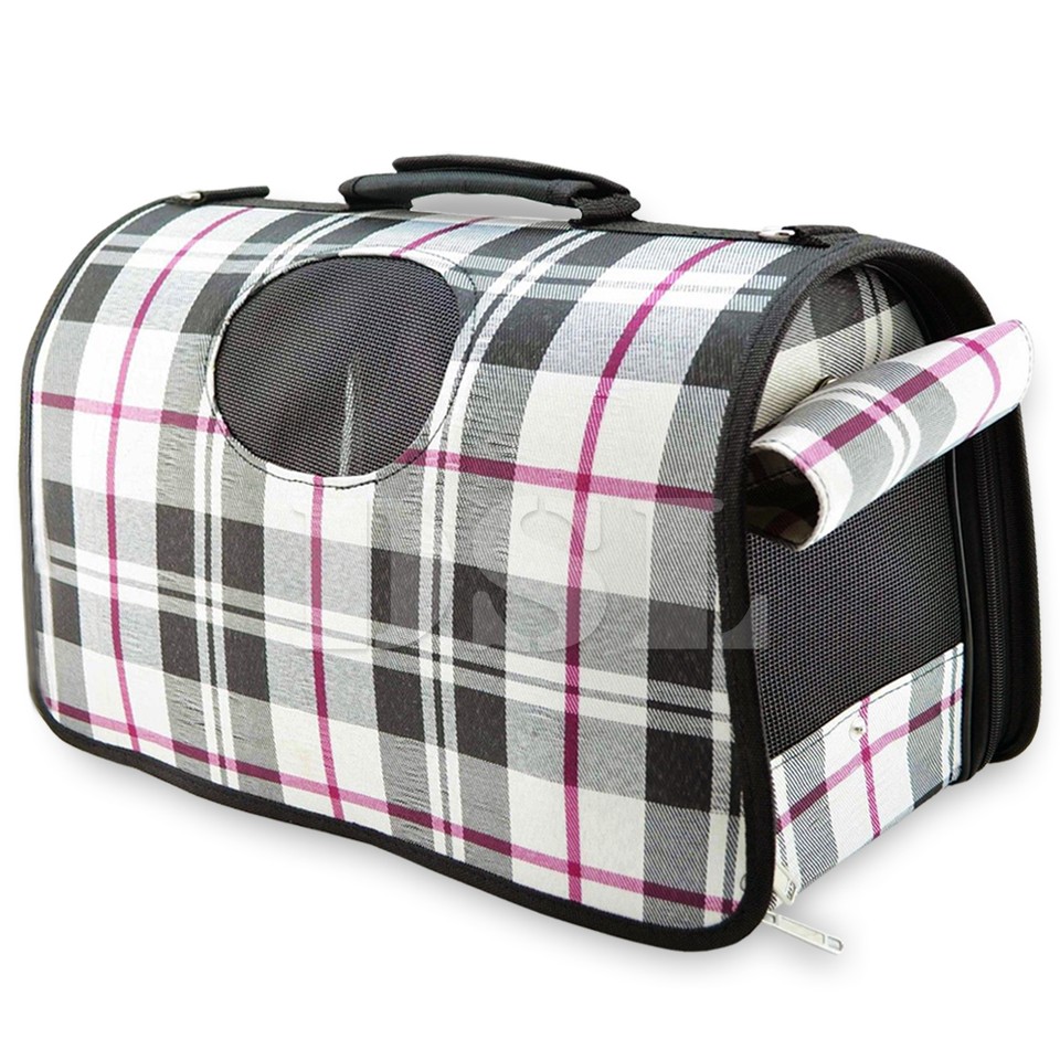 Pet Dog Cat Puppy Portable Travel Carry Carrier Tote Cage Bag Crates ...