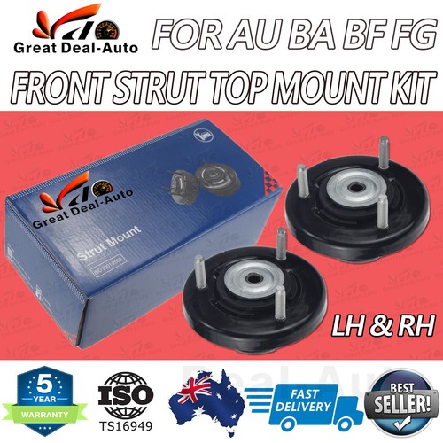 Pair Front Strut Top Mount Kit For Ford AU BA BF FG Falcon Fairlane ...