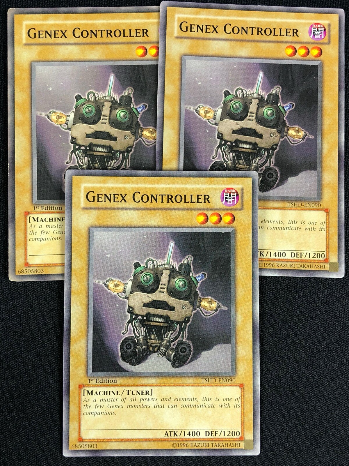 YUGIOH GENEX CONTROLLER TSHD-EN090 1ST COMMON X3 (LP) | eBay