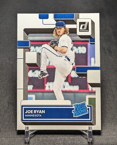 Joe Ryan Rated Rookie Card RC 2022 Donruss Baseball #54 Minnesota Twins ...