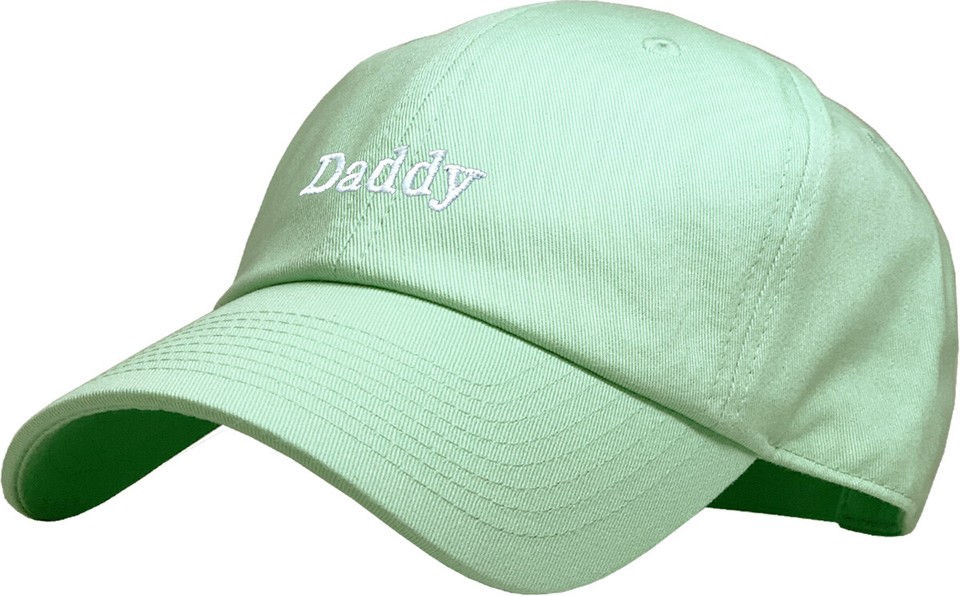 Daddy Embroidery Dad Hat Cotton Adjustable Baseball Cap Unconstructed ...