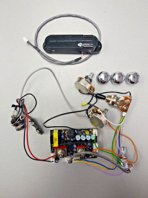 Fernandes FSK-401 Pre-wired 3-mode Sustainer Kit with 3-way & Single ...