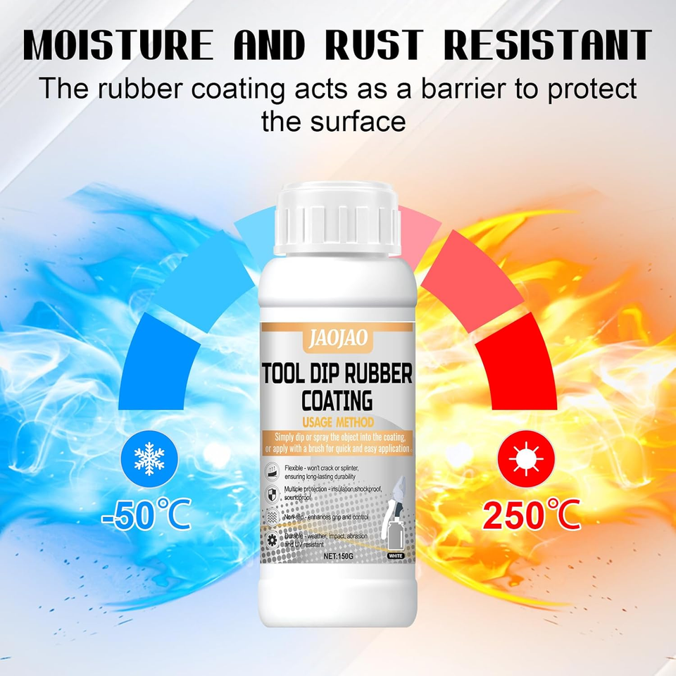 Tool Dip Rubber Coating, Rubber Dip for Tools Rubber Coating Peelable ...