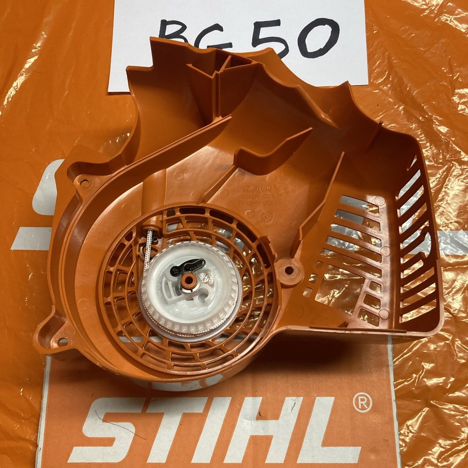 NEW Genuine OEM STIHL BG50 Leaf Blower Recoil Pull Start Assembly | eBay
