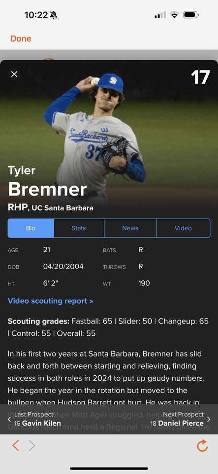 2024 Leaf Metal MonuMetal Gold 1/1 Tyler Bremner #MM-TB1 Auto 2025 ...