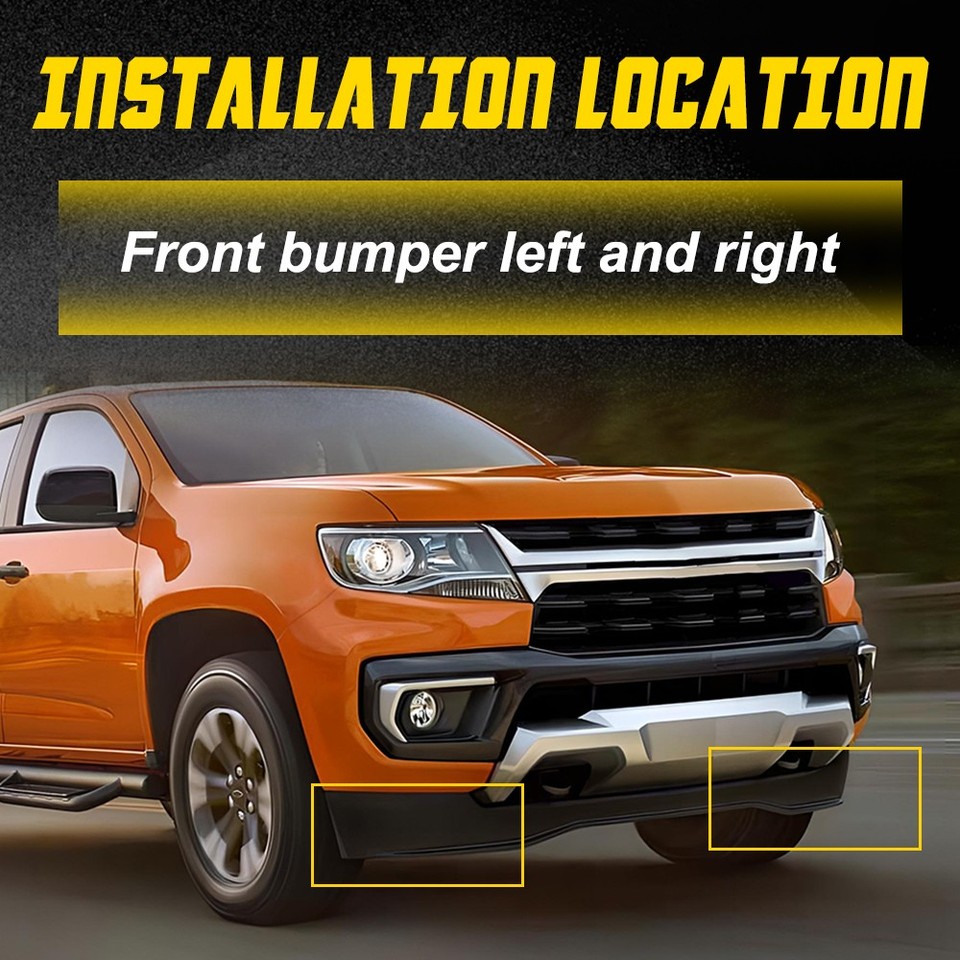 Bumper Retainer Set For 2021-2022 Chevrolet Colorado 23467532 23467531 ...