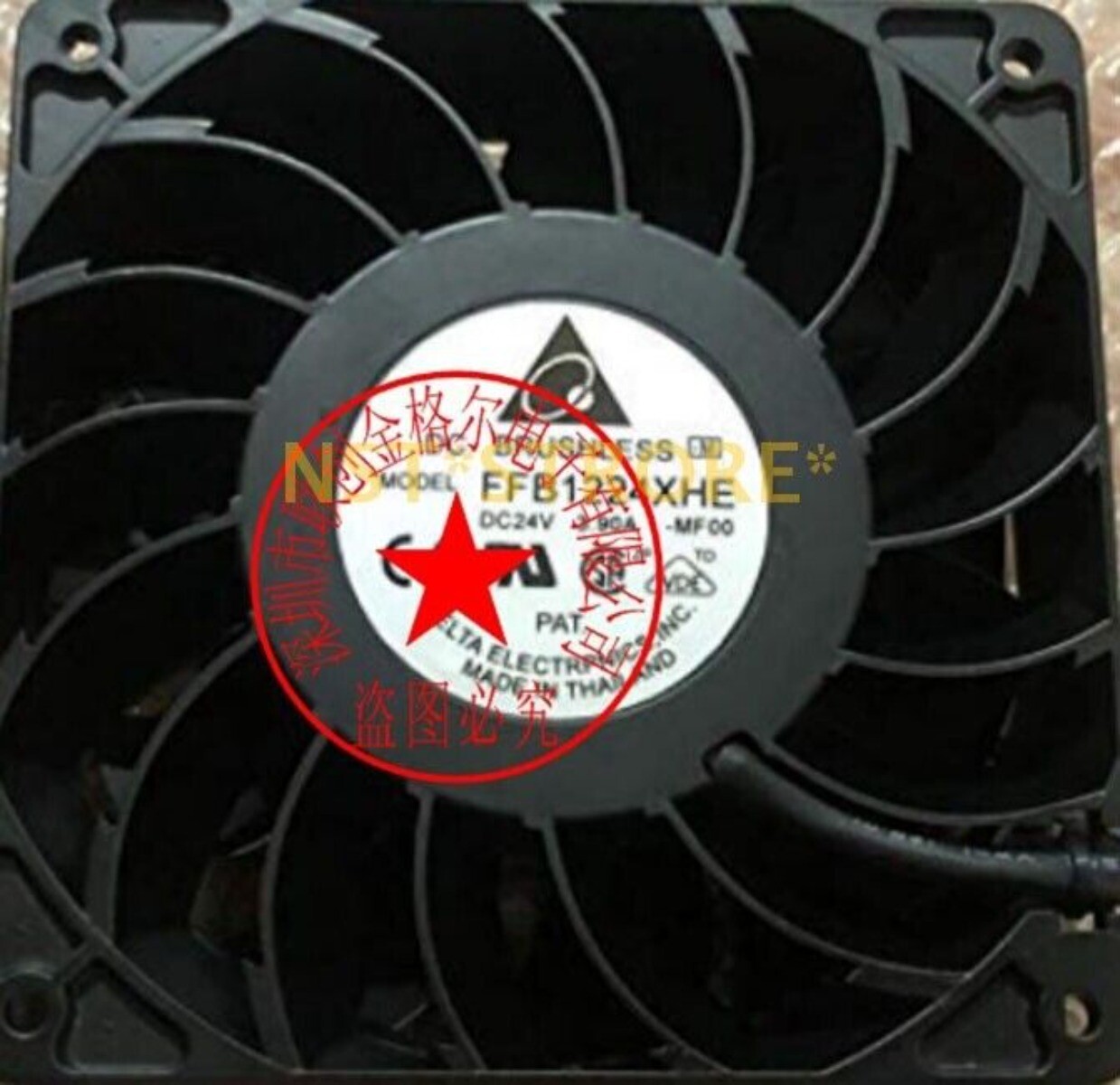 1pc for FFB1224XHE-MF00 DC24V 3.90A DELTA Metal Frame Fan FFB1224XHE ...