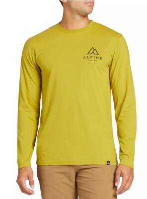 Alpine Design Men's Long Sleeve Graphic T-Shirt size L | eBay