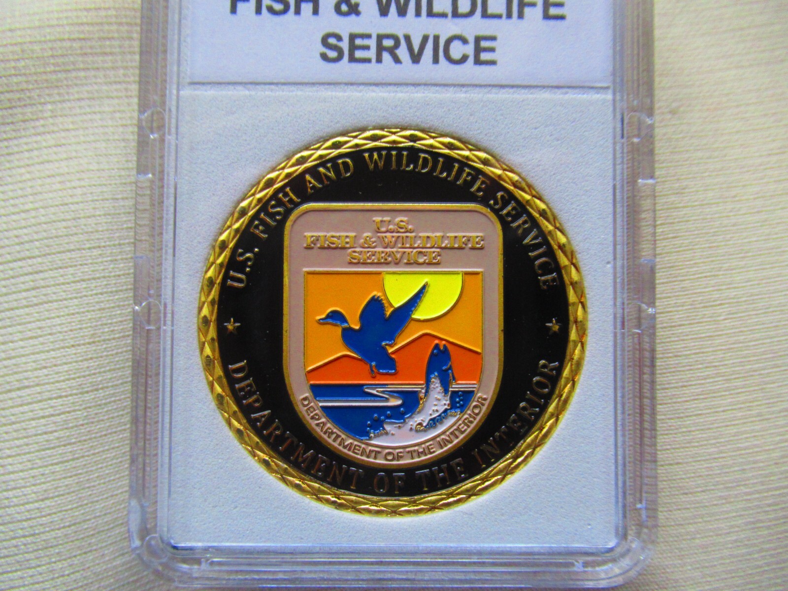 United States Fish & Wildlife Service Challenge Coin | eBay