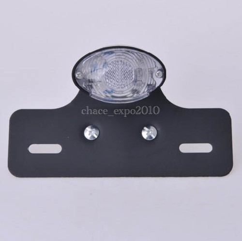 14 LED Motorcycle Bike ATV Turn Signals Brake Tail Light License Plate ...