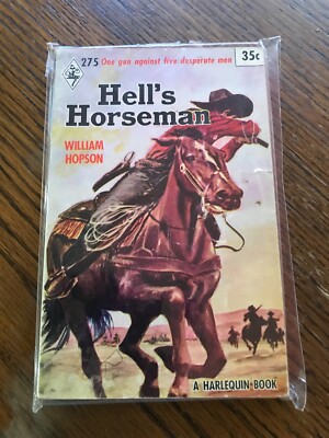 Vintage Harlequin Novel 275-Hell's Horseman by William Hopson | eBay