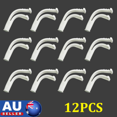 12x Clips Evap Cooling Vent Clips Square Ceiling Vent MDO 4 Ways Clip ...