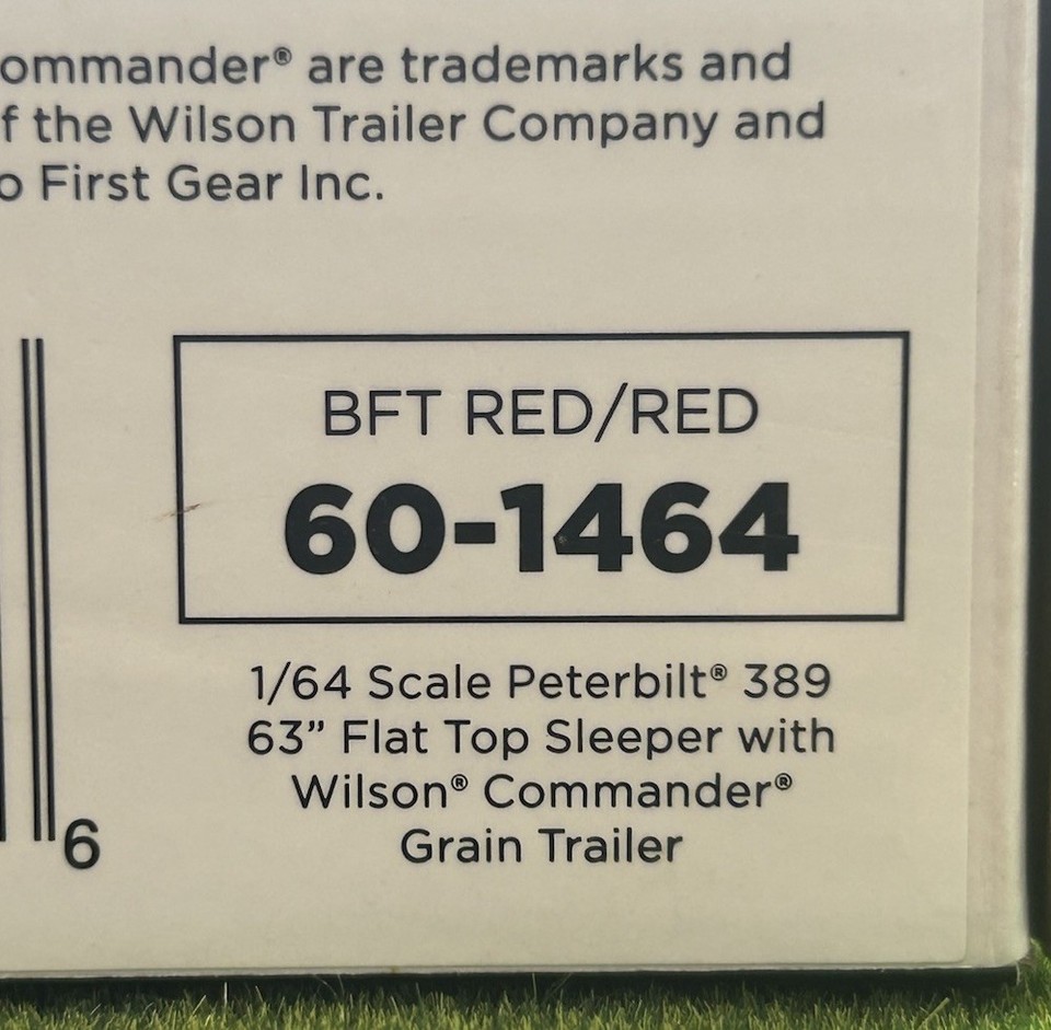 DCP 1/64 Peterbilt 389 Wilson Commander Hopper | eBay