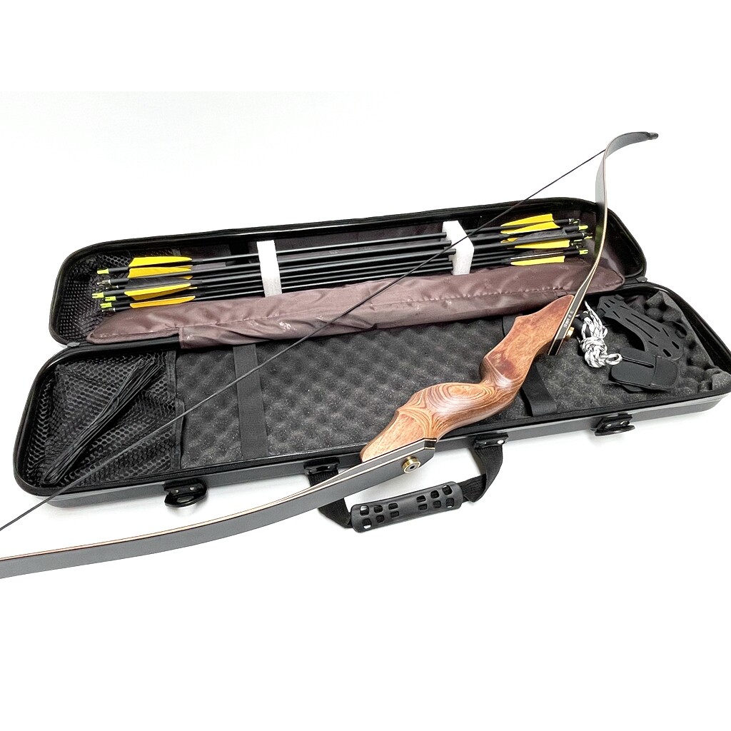 Junxing 60" BHunter GT D63 Brown Takedown Recurve 30-60lb Hunting ...