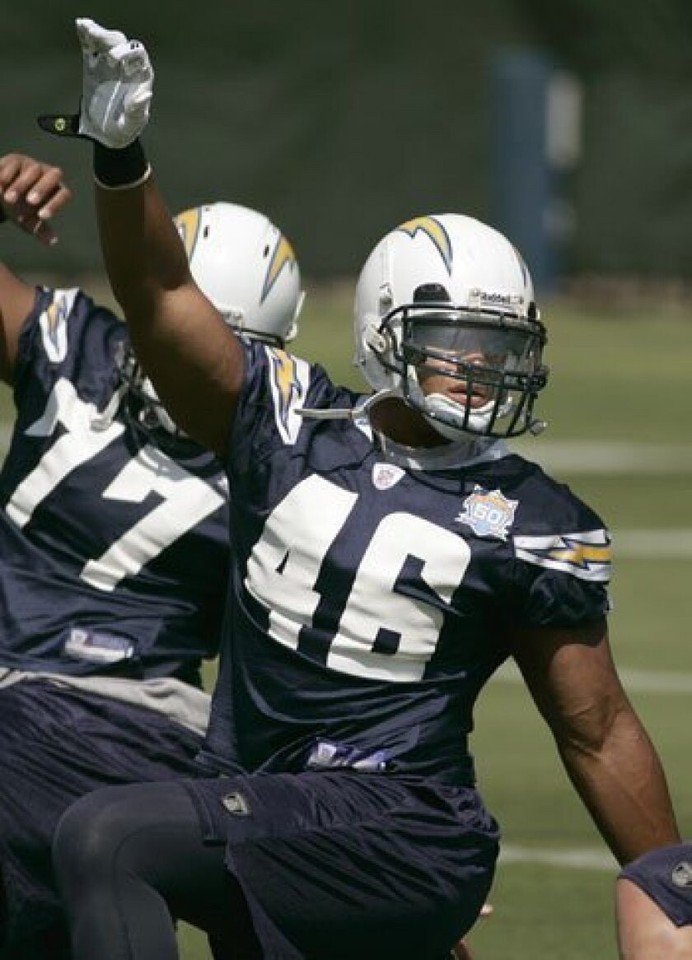 San Diego Chargers game used nfl football helmet #46 (2010) | eBay
