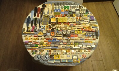 LEGO 420 pc lot Decorated Sticker Parts Bricks Slopes Tiles ...