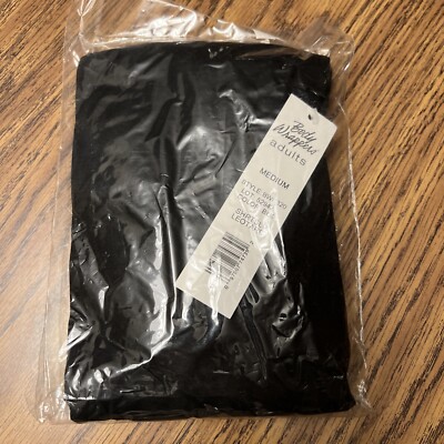 Body Wrappers Dance Ballet Tap Jazz Leotard Adult Medium Black Short ...