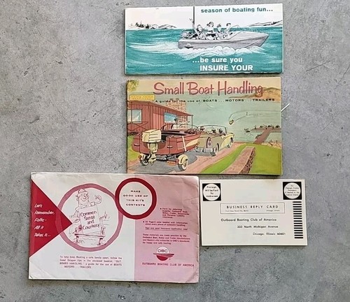 Vintage Small Boat Handling Guide OBC Outboard Boating Club Of America ...