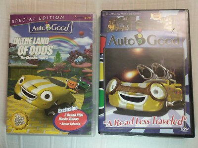 Lot of 2 Auto B Good Christian Family DVDs - Land of Odds/Road Less ...