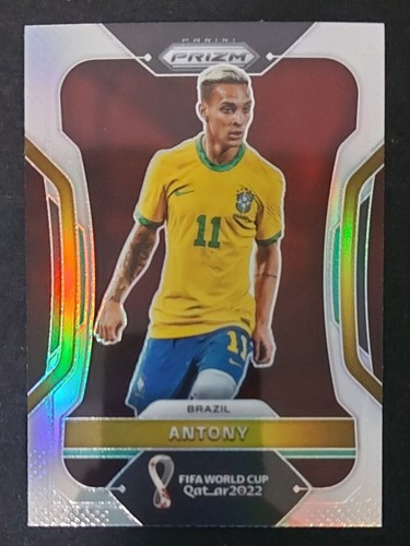 2022 Panini Prizm ANTHONY #31 Brazil Silver Prizm FIFA World Cup Qatar ...