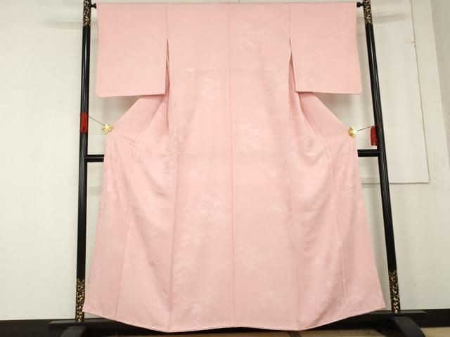 Heiwaya Kimono Solid Color Flower Pattern Traditional Dress Sizes 155cm ...