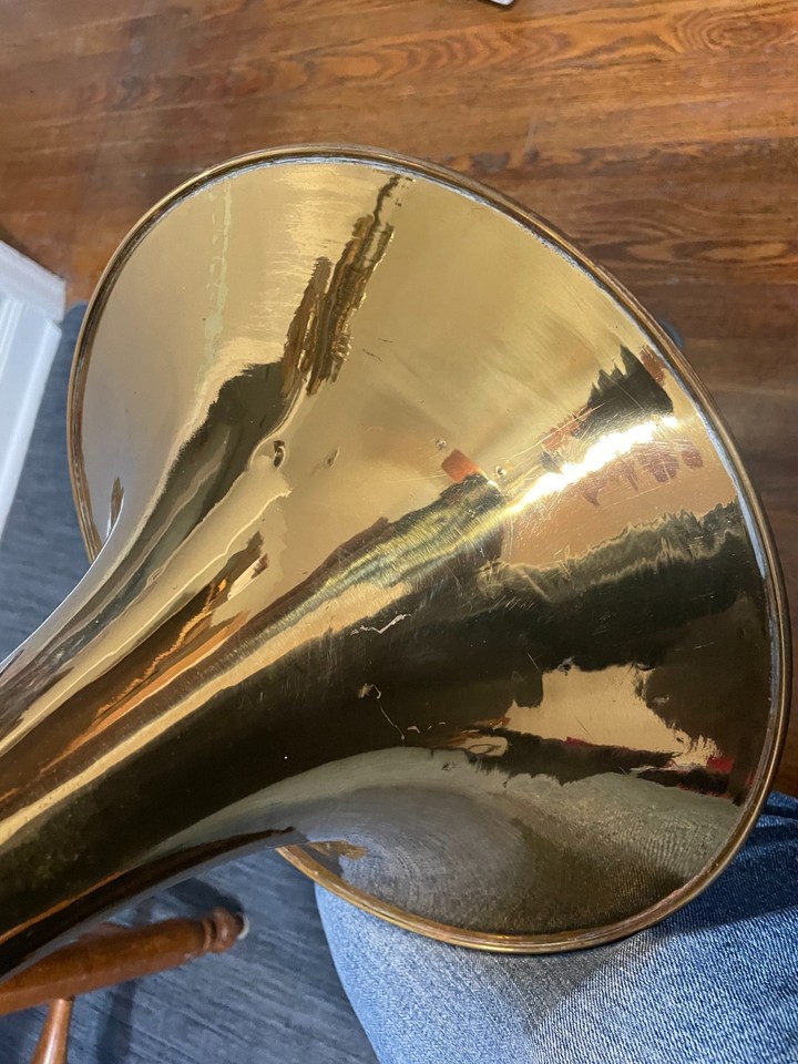 Vintage Kruspe Double French horn. Red Brass | eBay
