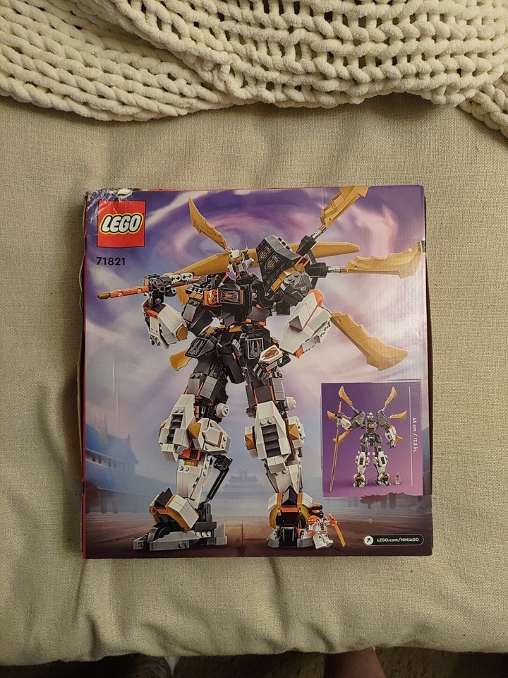 LEGO NINJAGO Dragons Rising Cole’s Titan Dragon Mech 71821 Building Toy ...