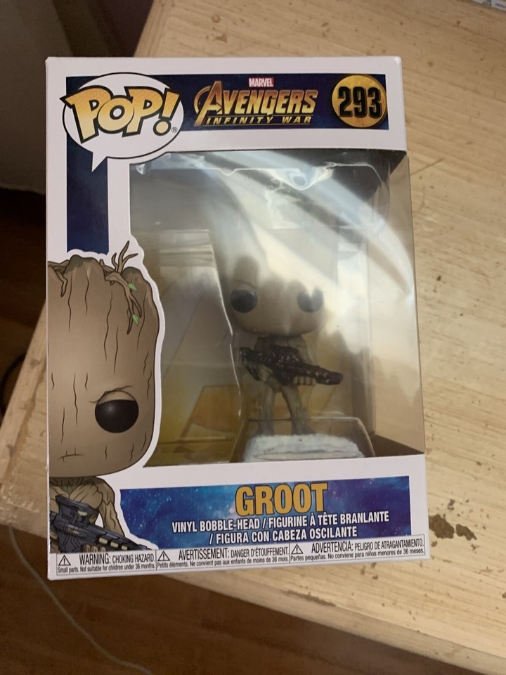 Funko Pop! 293 Marvel Avengers Infinity war - Groot | eBay