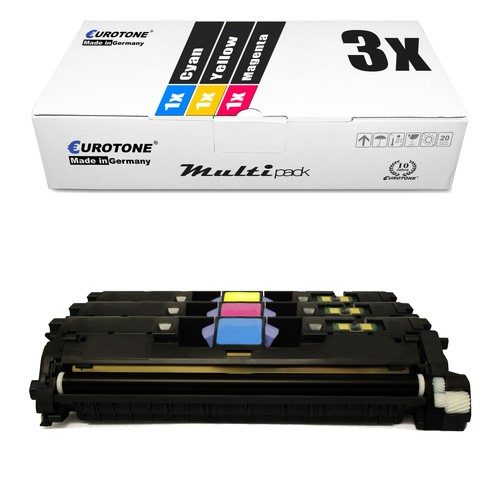 3x Eurotone ECO Toner für HP Color LaserJet 2550-L 4059844873987 | eBay ...