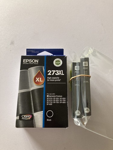 Genuine Epson 273XL Black Ink Cartridgesfor XP510 XP520 XP600 XP700 ...