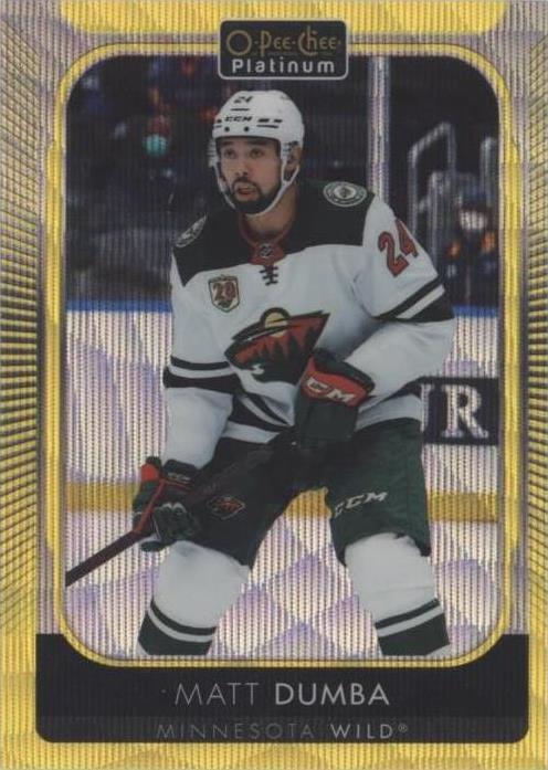 2021-22 O-Pee-Chee Platinum - Matt Dumba #55 Neon Yellow Surge for sale ...