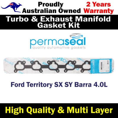 Permaseal Intake Manifold Gasket For Ford Territory SX SY Barra 4.0L ...