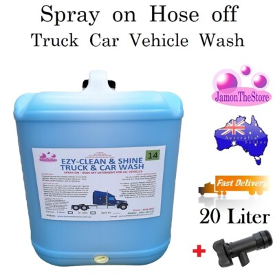 Truck Wash Car Wash Van Boat Trailer Detergent Spray on Hose off Non ...