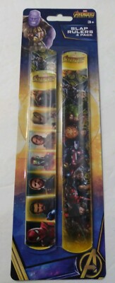 Avengers Slap Rulers Bracelets 4 Pack New Birthday Party Favor | eBay