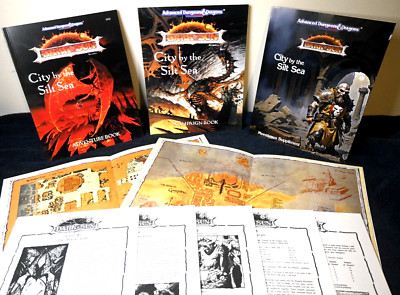 Dungeons & Dragons AD&D Dark Sun "City by the Silt Sea" Dark Sun DELUXE ...