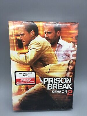 Prison Break - Season 2 (DVD, 2007, 6-Disc Set) 24543458340| eBay