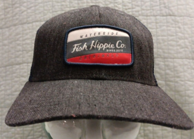 Unisex Adj Snapback Meshback Fish Hippie Co Waterside Originals Trucker ...