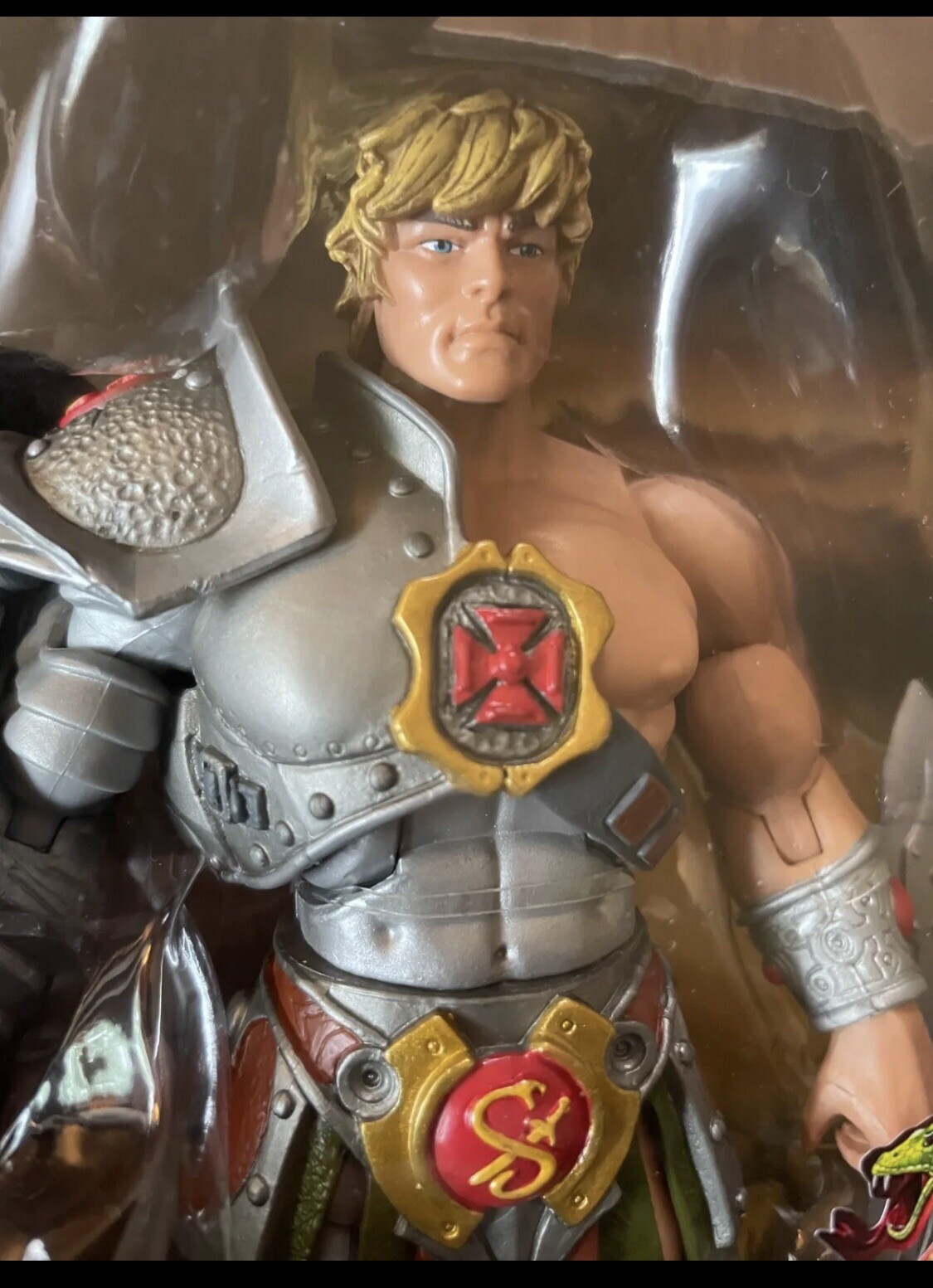 MOTU Snake Armor He-Man Battle Armor King Hiss MOTUC MOTU Classics 2 ...