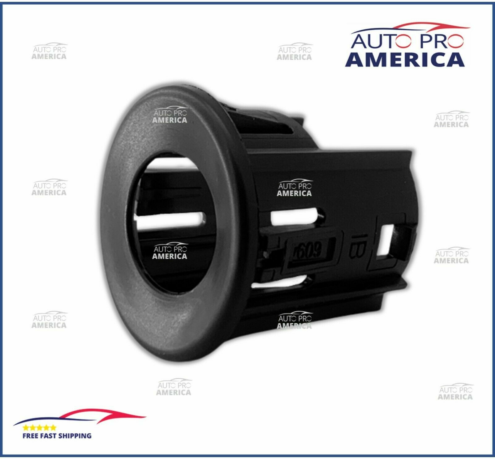 Automotive Parking Sensor Brackets 4Pcs Parking Assist Sensor Bezels ...