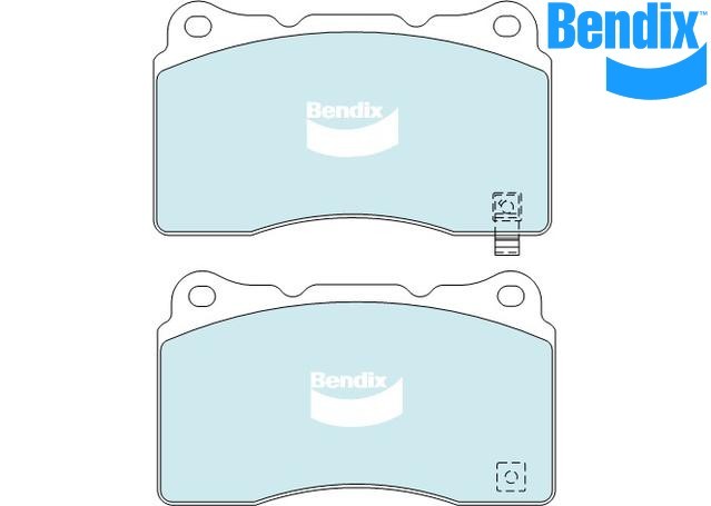 Bendix Brake Pad Set Front SRT For Mitsubishi Lancer 01-03 EVO VII ...