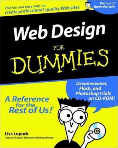 "Web Design for Dummies" by L.Lopuck, with CD, Perfect, FREE & FAST ...