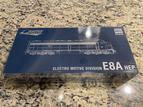 Rapido 28803 HO Scale EMD E8A HEP, Amtrak #495, Phase II Paint Scheme Sound, New | eBay