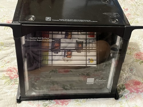 Ronco Showtime Jr 2500 Black Rotisserie BBQ Oven Set It and Forget It ...