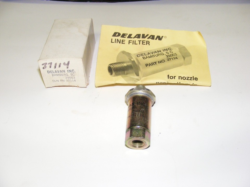 NEW DELAVAN OIL BURNER NOZZLE LINE FILTER 37114 | eBay